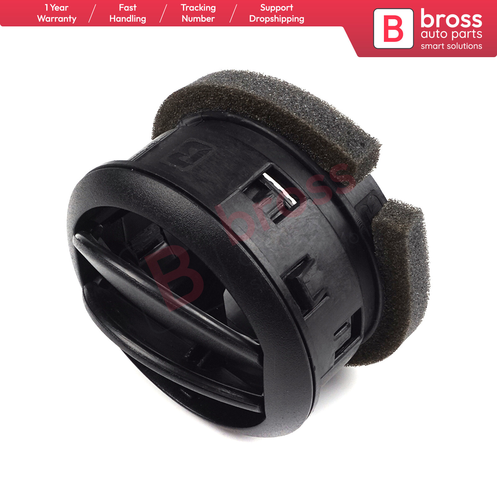 Side Air Vent Nozzle Swivel Diffuser 735461076 for Fiorino 3 Qubo Nemo ...