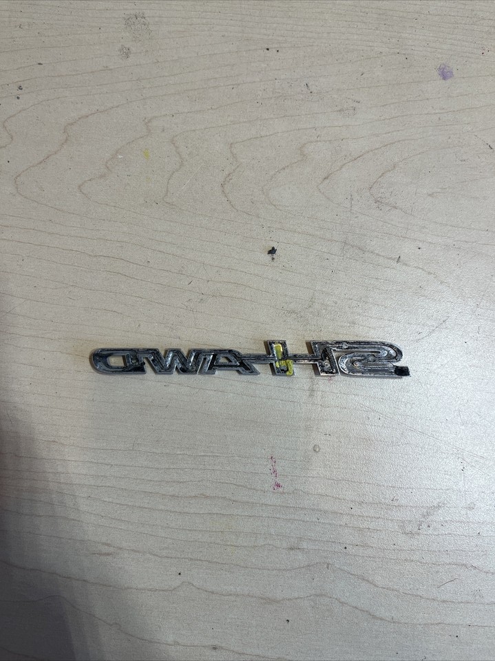 2007-2012 Acura RDX SH-AWD Emblem Logo Letters Badge Gate Rear Chrome ...