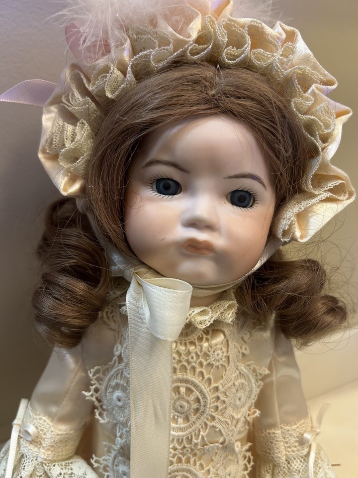 Vintage 15" SFBJ 252 1980 Repro Pouty Doll Comp Body By Artist Lola ...