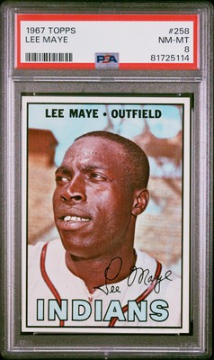 1967 TOPPS #258 LEE MAYE PSA 8 | eBay