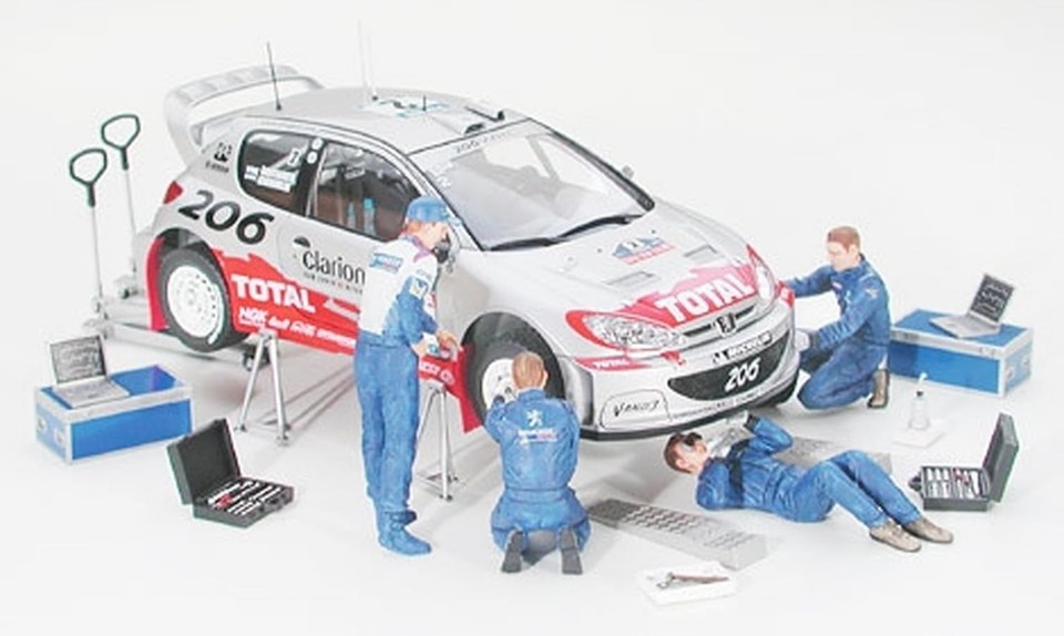 Tamiya 1/24 Sports Car Series No.266 Rally Mechanic Set Plástico Modelo ...