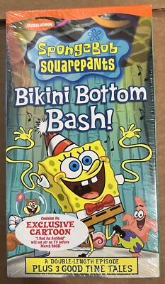 SpongeBob SquarePants - Bikini Bottom Bash - 4 Episodes (VHS Tape ...