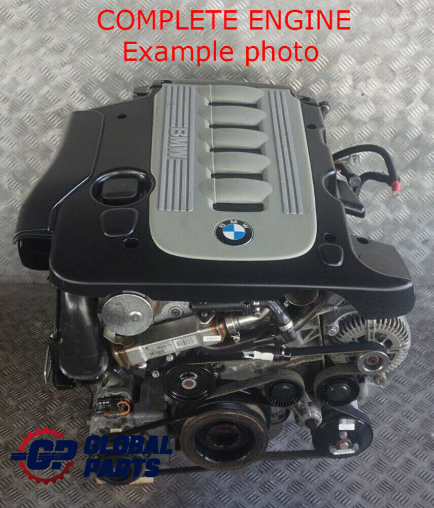 BMW X5 X6 E70 E71 3.0d 30dX Bare Engine M57N2 306D3 235HP w 89k miles ...