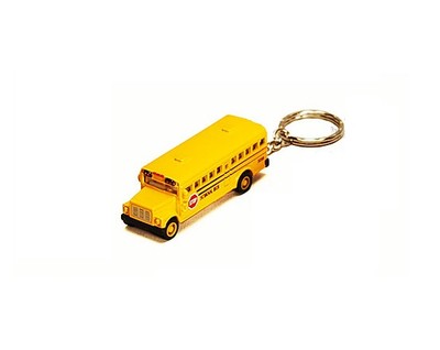 Yellow School Bus Key chains Diecast Model pull back action 2.5 inch ...