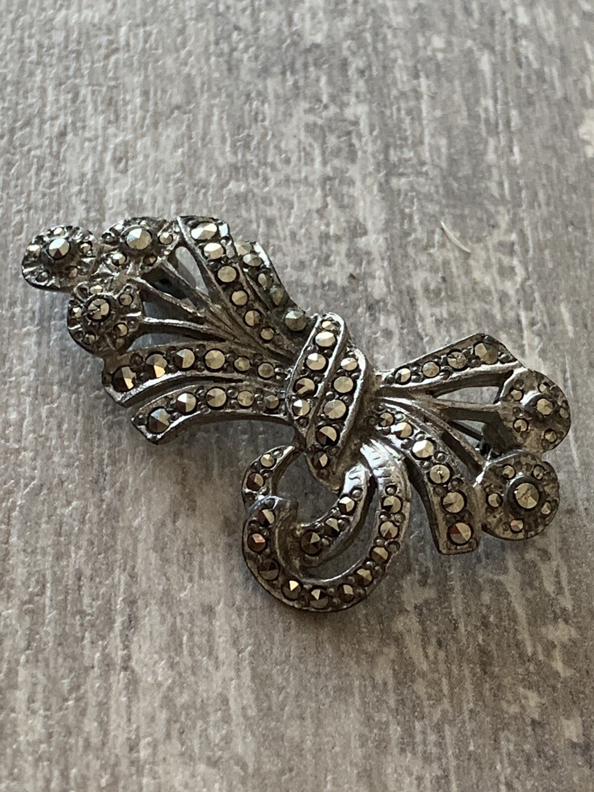 Vintage Marcasite Brooch | eBay