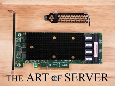 Broadcom LSI 9400-16i 12Gbps Tri-Mode SAS SATA NVMe HBA P24 IT mode ZFS ...