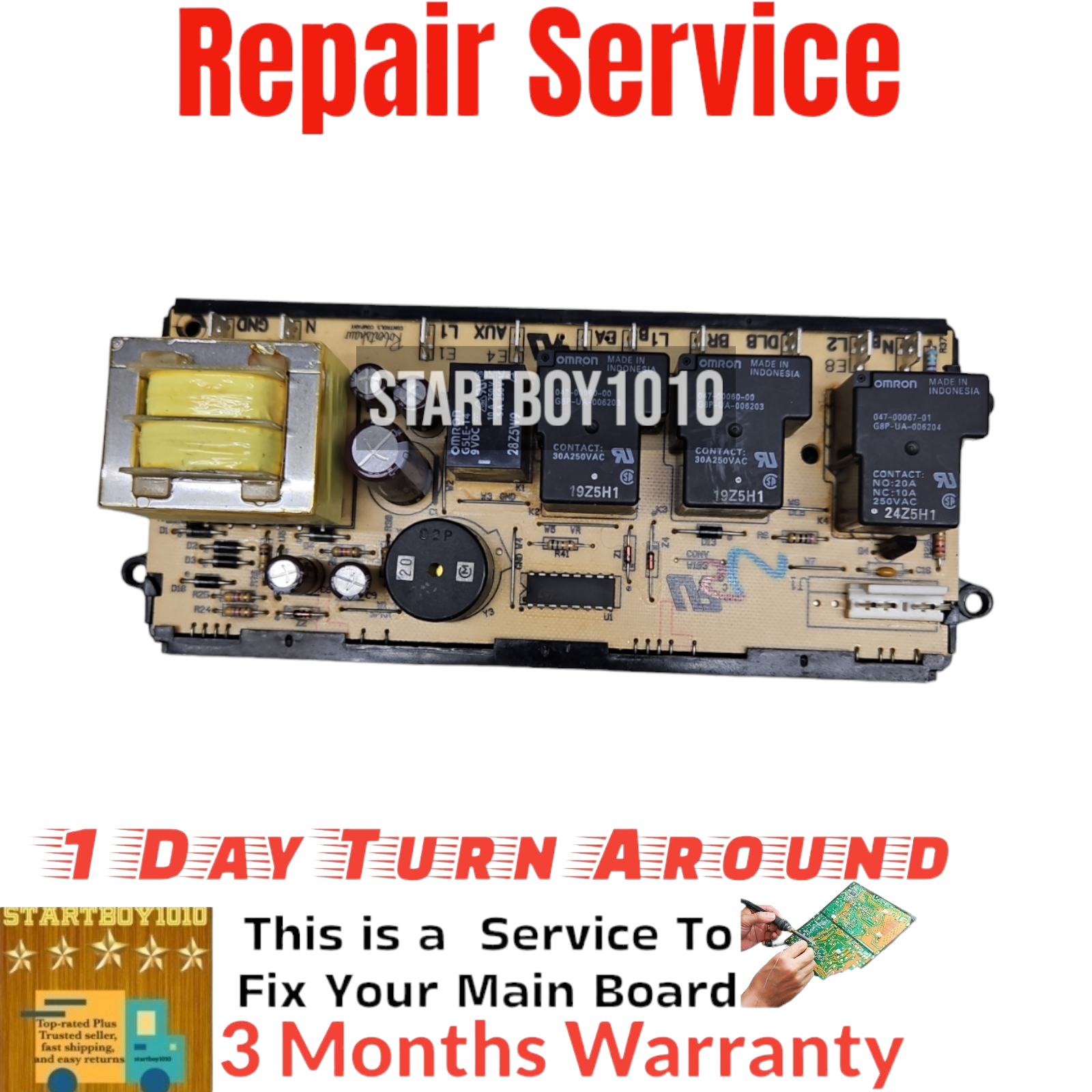 Repair Service Frigidaire Oven Control Board 318010102 | eBay