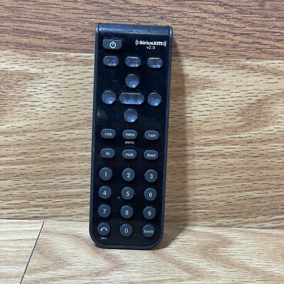 SiriusXM v2.0 XDPR2 Black Wireless Remote Control For Onyx Plus ...