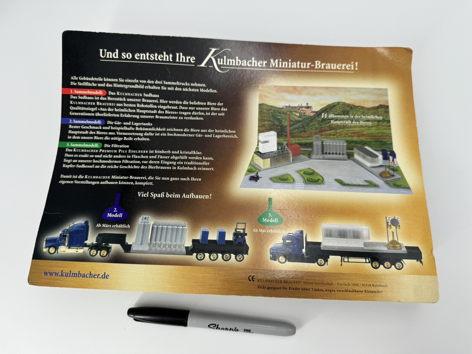 Brewery Truck Model Lot Of 3 Limited Editions HO Scale 1/87 Beer ...