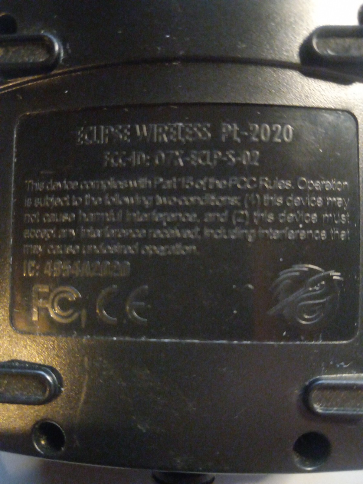 Original Microsoft Xbox Pelican Edge Wireless Receiver Adapter PL-2020 ...