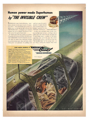 Bendix Aviation Print Ad Vintage Aircraft Advertising WWII Era US Air ...