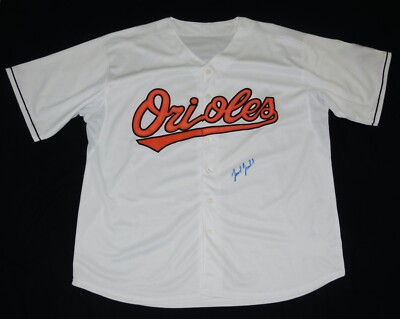 NICK MARKAKIS AUTOGRAPHED CUSTOM JERSEY (BALTIMORE ORIOLES) - 2018 All ...