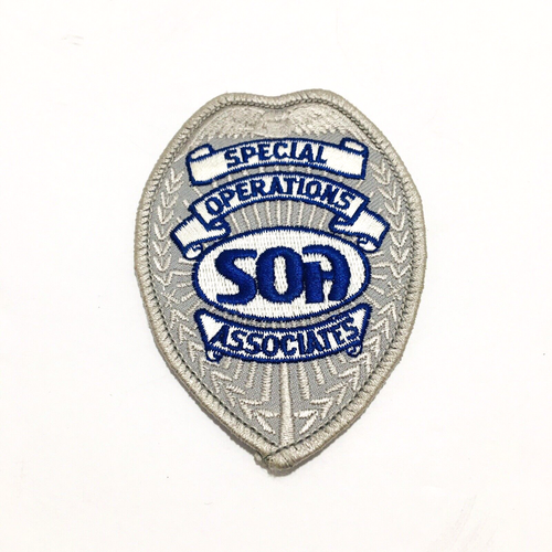 Vintage 80's **SPECIAL OPERATIONS ASSOCIATES SOA POLICE PATCH** Rare | eBay