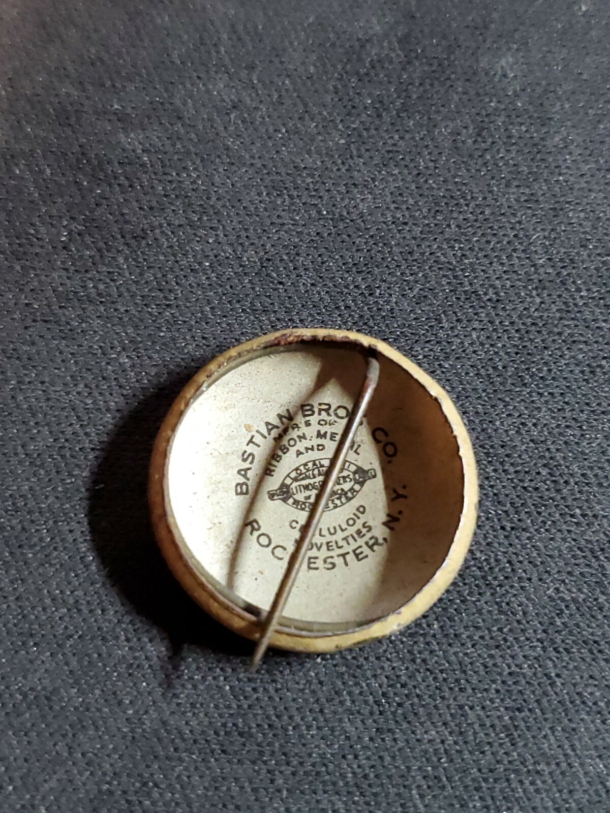 Vintage Bastian Brothers Franklin D Roosevelt Pinback Button A Gallant ...
