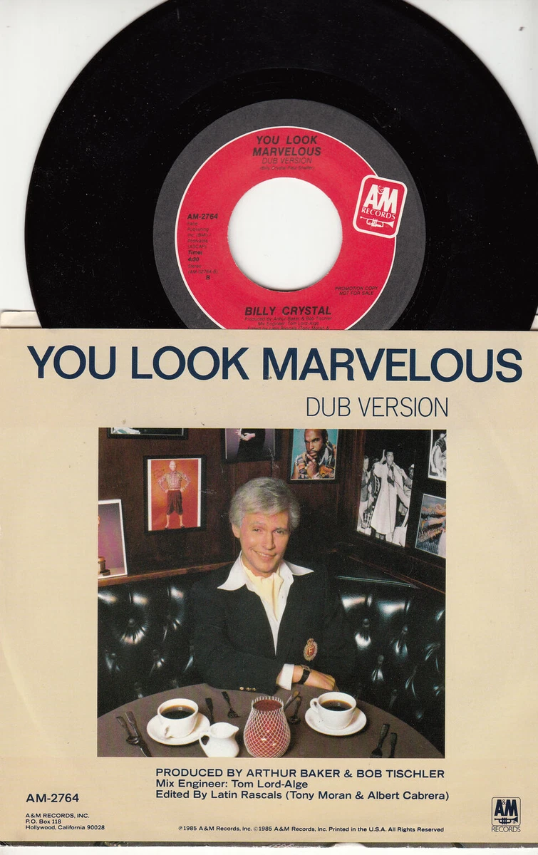 You Look Mahvelous