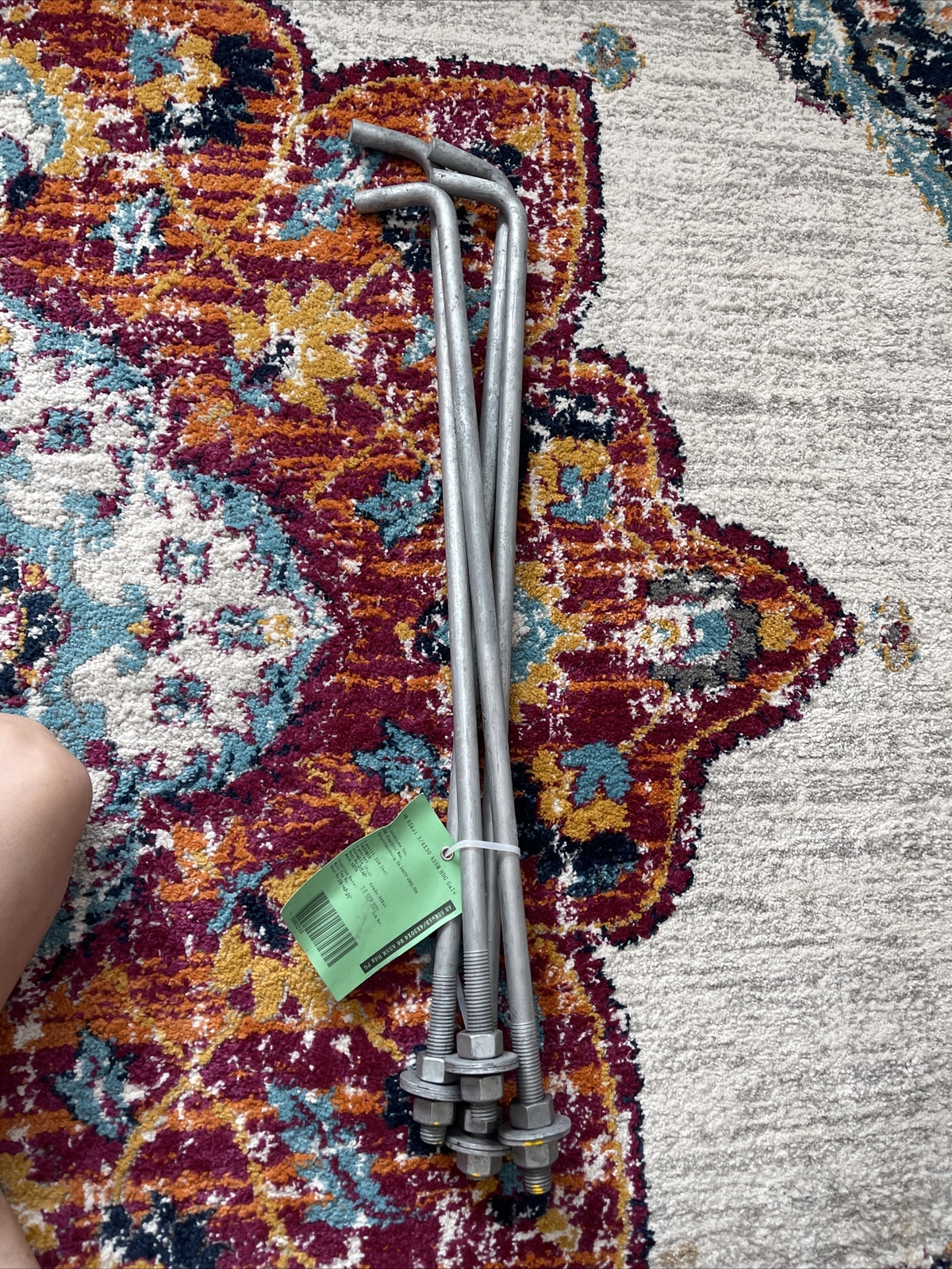 Hubbell - Set Of 4 Lighting TAB-30-M38 Anchor Bolts New Open Box ...