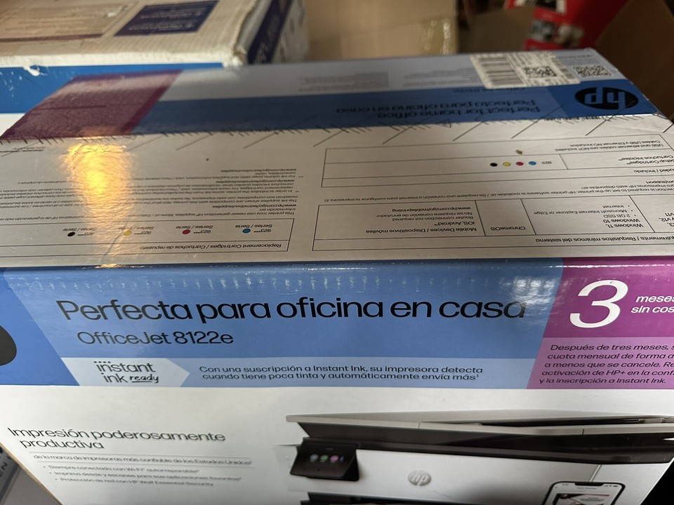 New HP 405U5A#1H5 OfficeJet 8122e Wireless All-in-One Color Inkjet ...