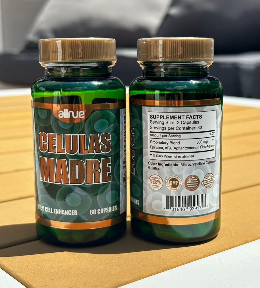 2 CÉLULAS MADRE STEM CELL ENHANCER 120 PILLS REGENERADOR INMUNE IMPROVE ...