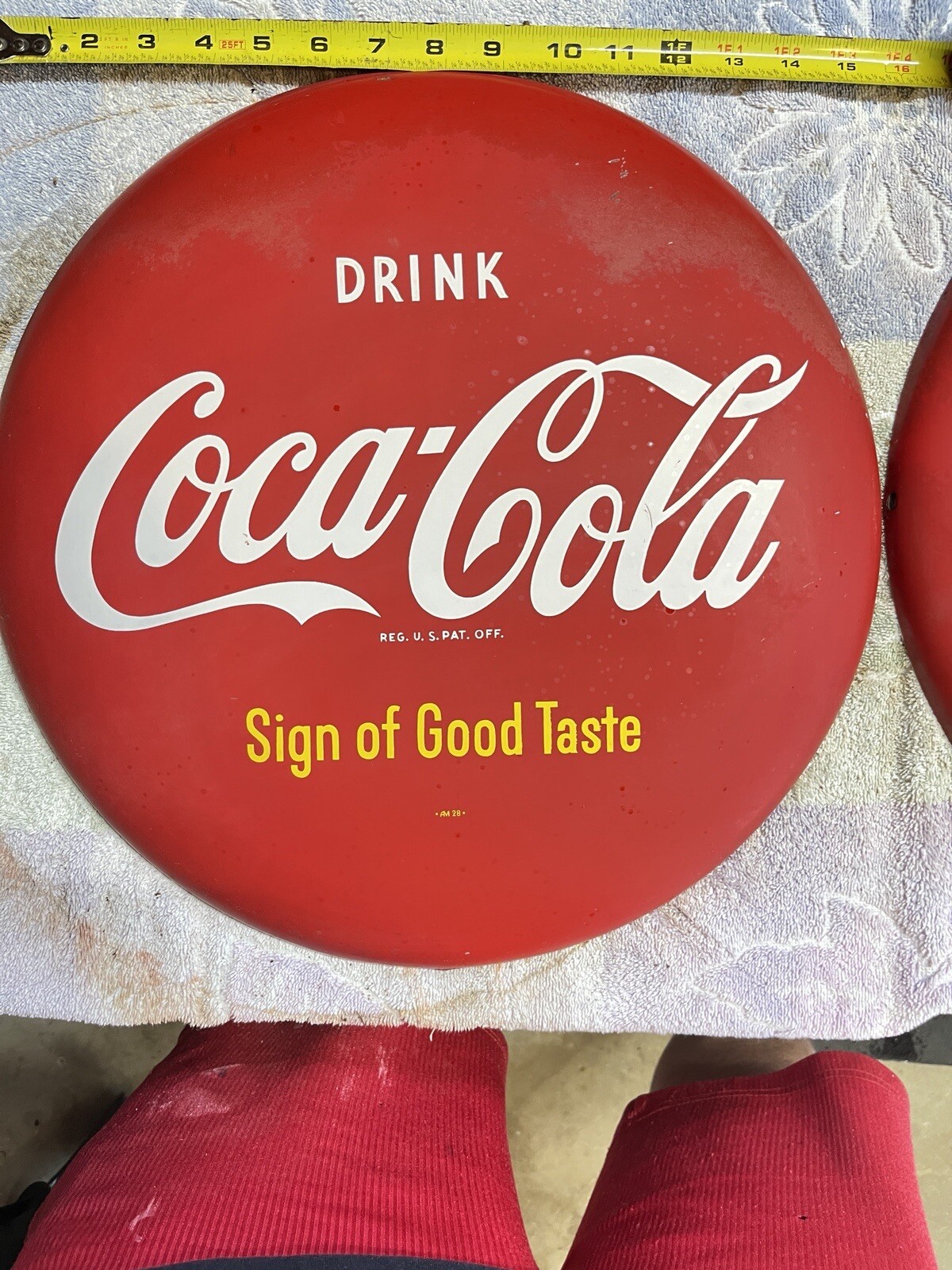 1960ish 16” Coca Cola Sign Of Good Taste signs | eBay