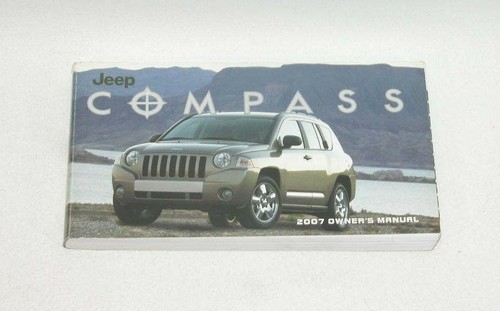 2007 Jeep Compass Factory Original Glovebox Owners Manual Book | eBay
