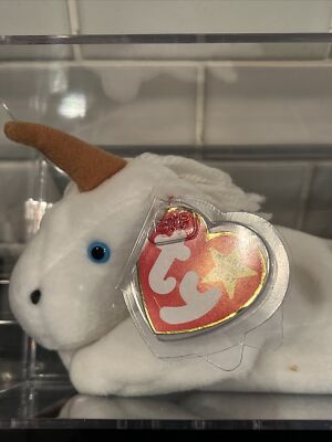 Ty Beanie 4 Gen. Hang Tag Mystic-Canada Tush-brown Horn- Authenticated ...