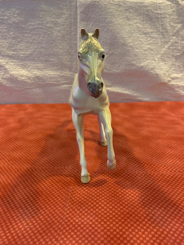 American Character Bonanza Horse 1960 has been painted Cream color ...