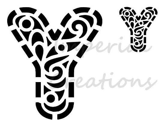 Fancy Letter Y Designs