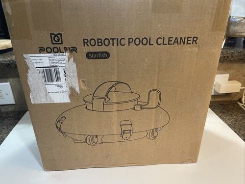 PoolMr Cordless Robotic Pool Cleaner | Dual-Motor Pool Vacuum for Flat ...