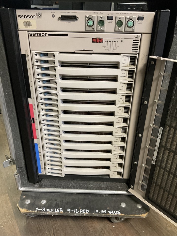 Untested - ETC Sensor 24 Channel Dimmer Rack Theatrical Electronics | eBay