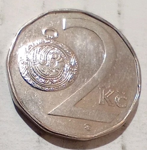 2 Koruny 1993 Czech Republic Coin Ceska Republika Korun Koruna Kc | eBay
