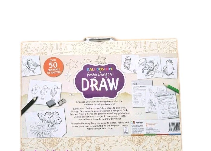 Kaleidoscope Funky Things To Draw Kit New Children's Gift | eBay