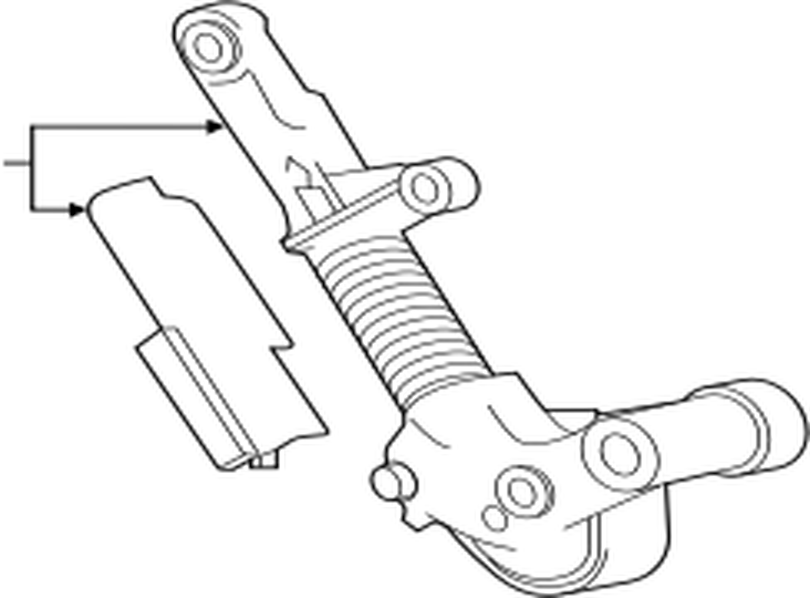 16620-37030 Toyota Tensioner assy, v-ribbed belt 1662037030, New ...