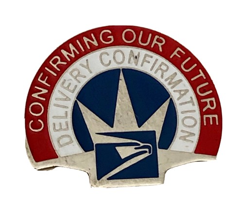 USPS Employee Lapel Pin Delivery Confirmation Confirming Our Future ...