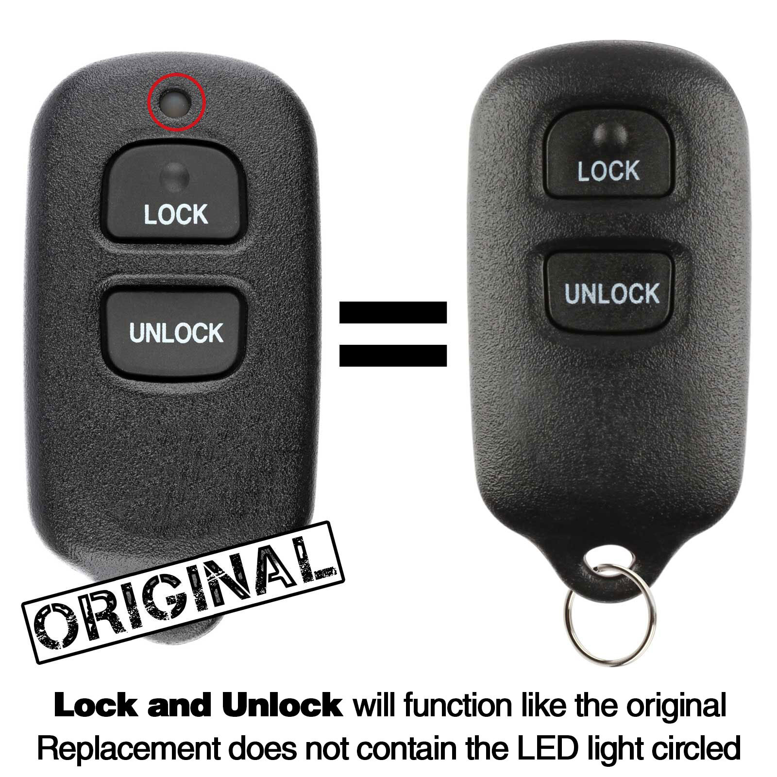 2 For 2000 2001 2002 2003 2004 2005 Toyota Tacoma Remote Car Entry Key ...