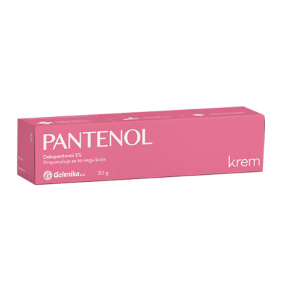 2 X 30g PANTHENOL CREAM ( Pantenol krema ) for healthy and for damaged ...