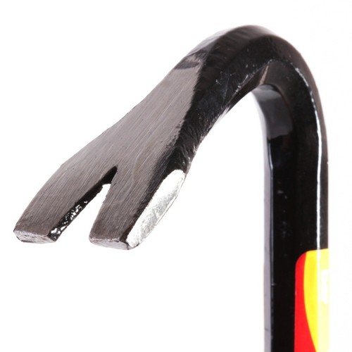 12" WRECKING CROW BAR 300mm Pry Nail Tack Jimmy Crowbar Remover Puller ...