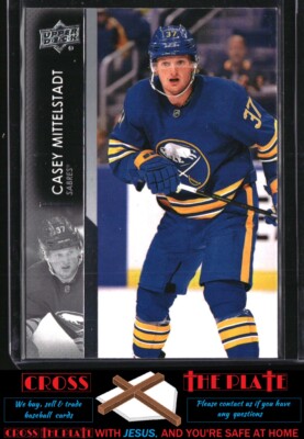 1-2021-22 Upper Deck Casey Mittelstadt Buffalo Sabres #272 | eBay