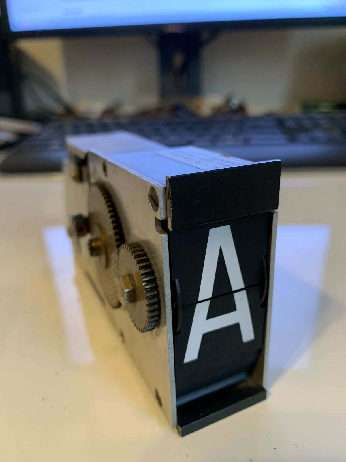 *RARE* Solari Udine Split Flap Display Unit Like Vestaboard Bodet ...