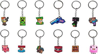 24pcs Kids Keychains Cute Cartoon Keychains, Decorative Supplies | eBay ...