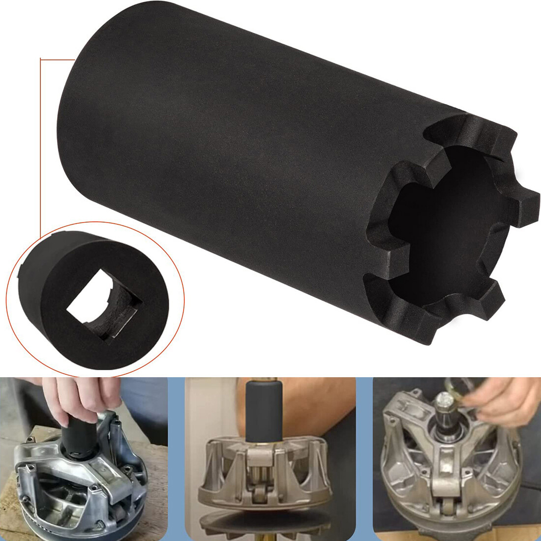 Polaris Ranger Clutch Spider Nut Socket Pu-50578 for sale online | eBay