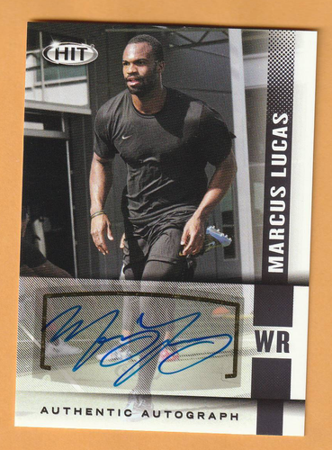 Marcus Lucas Missouri Tigers AUTO 2014 Sage Hit Liberty MO 1C | eBay