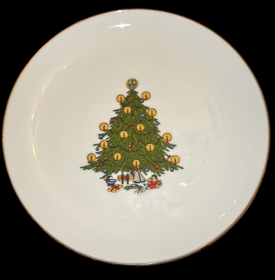 1994 B. C. Clark Christmas Tree Plate 8-1/4” | eBay