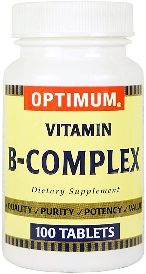 Optimum Vitamin B Complex 100 Tablets | eBay