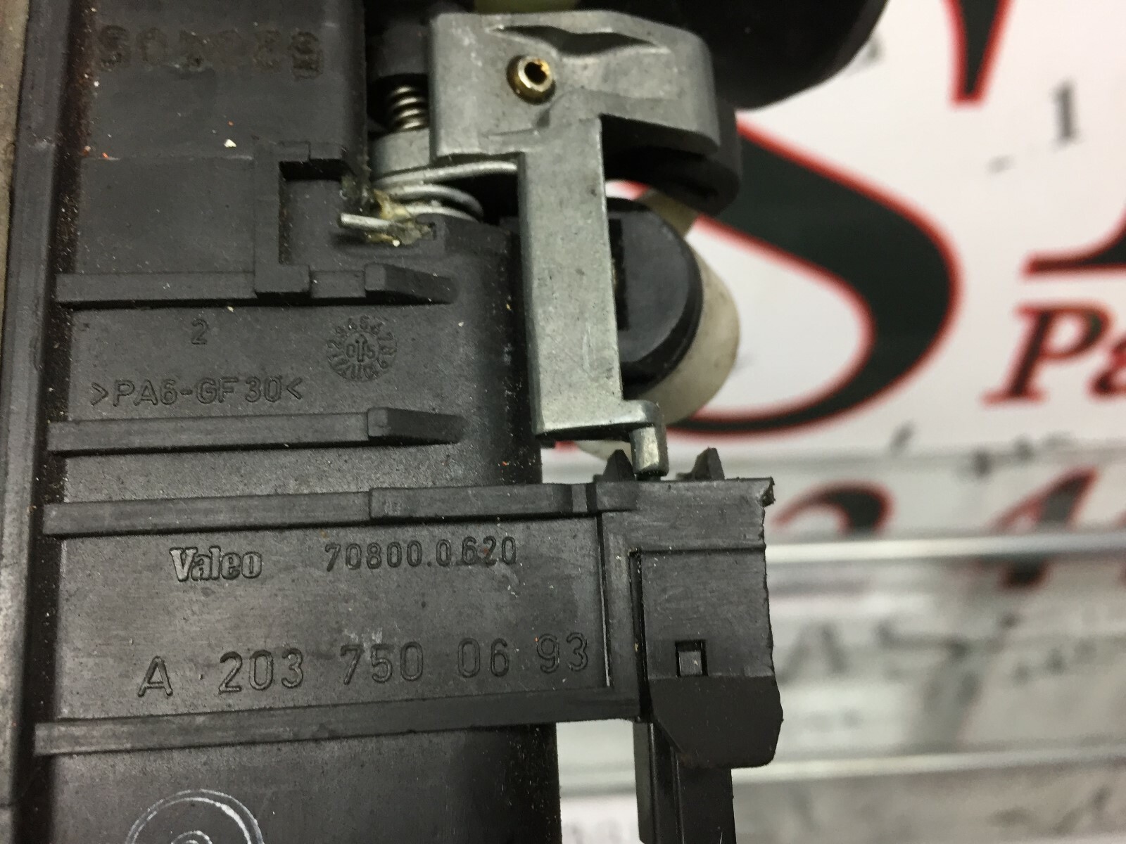 (AS) MERCEDES BENZ W203 C CLASS REAR BOOT LID RELEASE HANDLE & LOCK ...