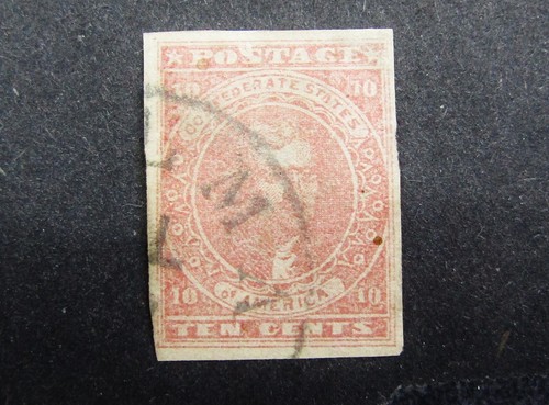 nystamps US CSA Confederate Stamp # 5 Used $500 D20x2718 | eBay