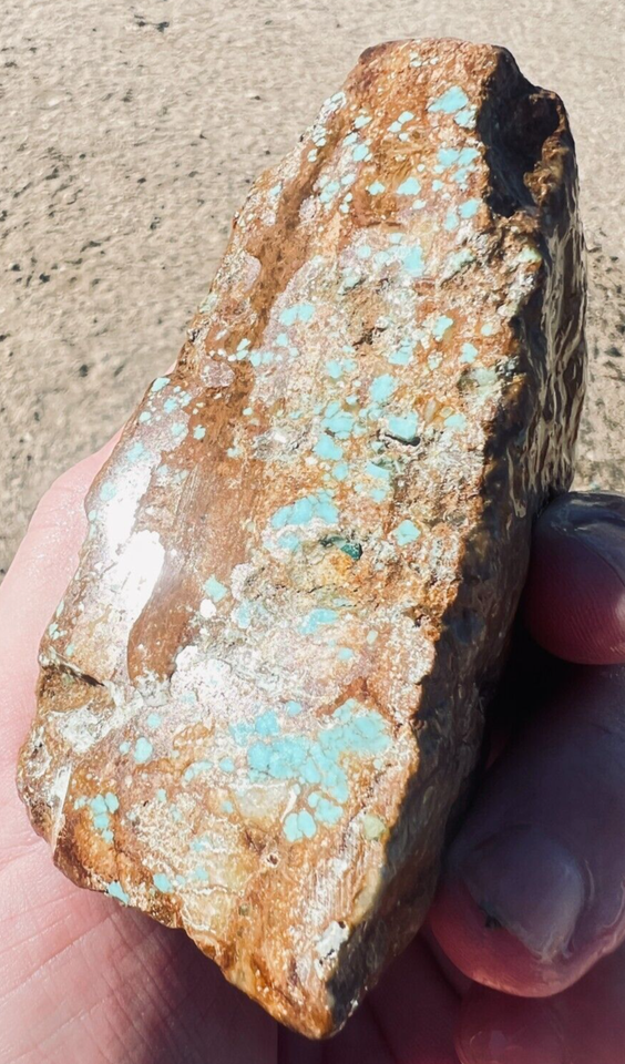 Authentic Untreated Old Number Eight Turquoise Mine Nugget 2232cts | eBay