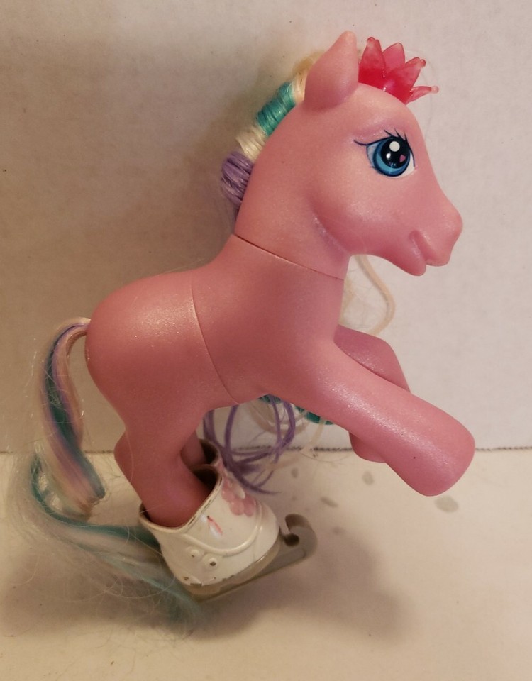 My Little Pony Vintage G3 GLITTER GLIDE Ice Skater with Ice Skates i | eBay