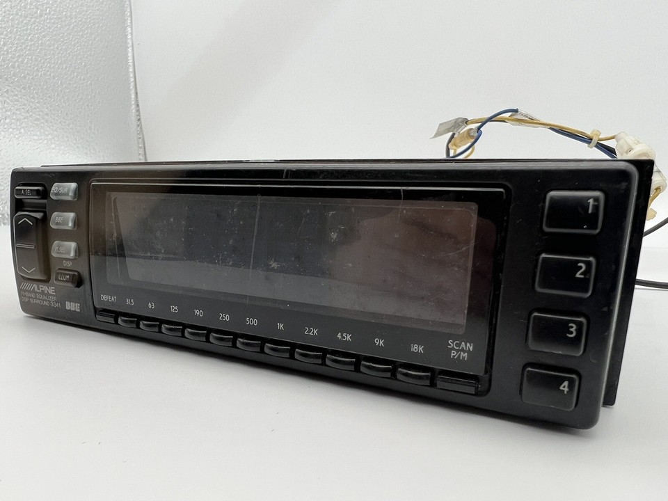 Alpine 3341 For-parts 11-Band Equalizer Dsp Surround Car Stereo | eBay