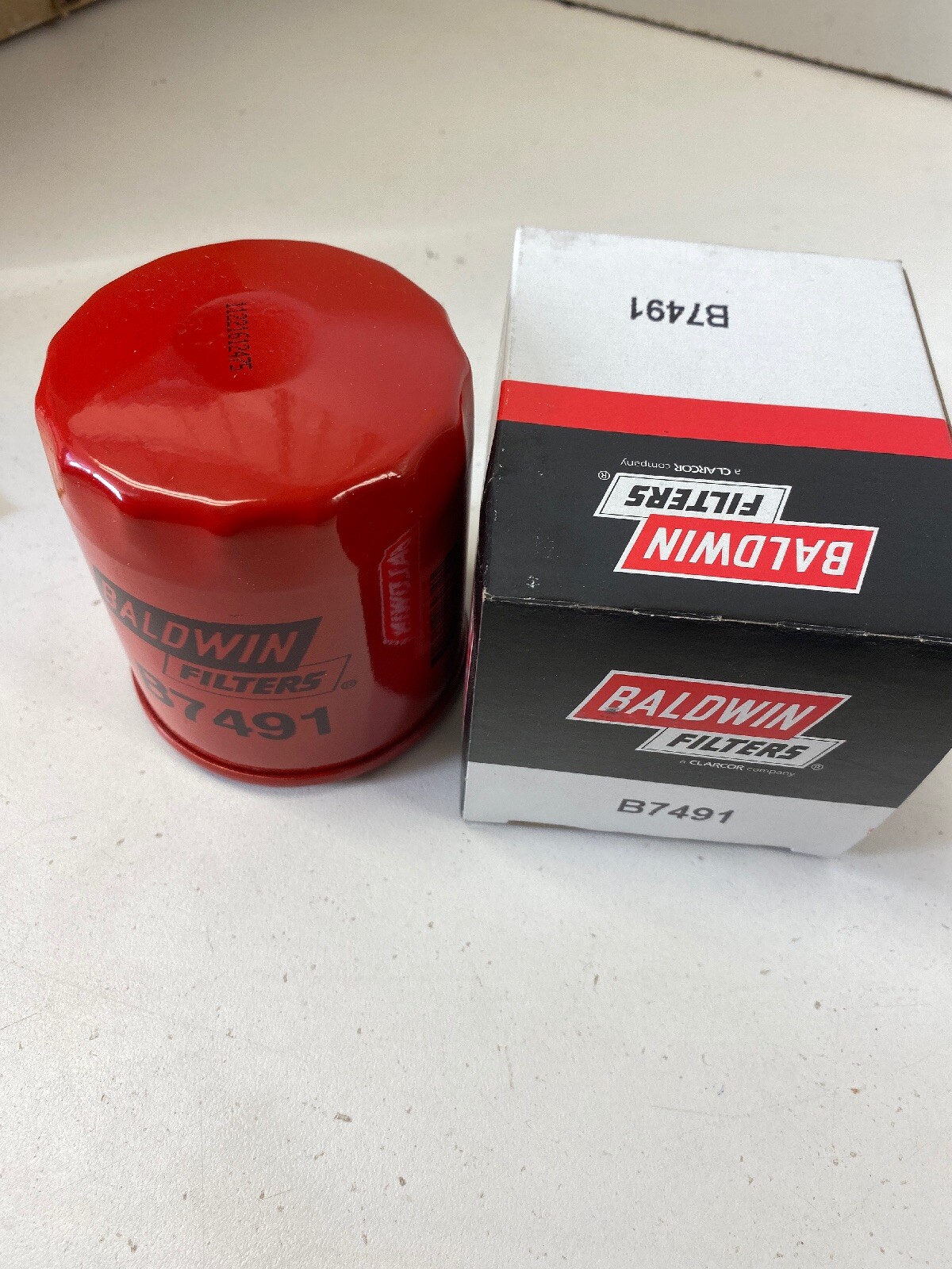 BALDWIN FILTERS B7491 Oil Filter,Spin-On,3-17/32"x3"x3-17/32" | eBay