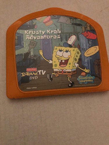 FISHER PRICE INTERACTV DVD - SPONGEBOB SQUAREPANTS - Krusty Krab | eBay